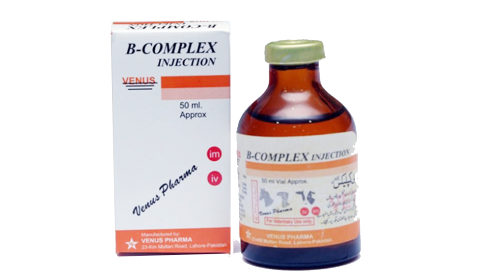 VITAMIN B COMPLEX INJECTION (VET) - Venus Pharma