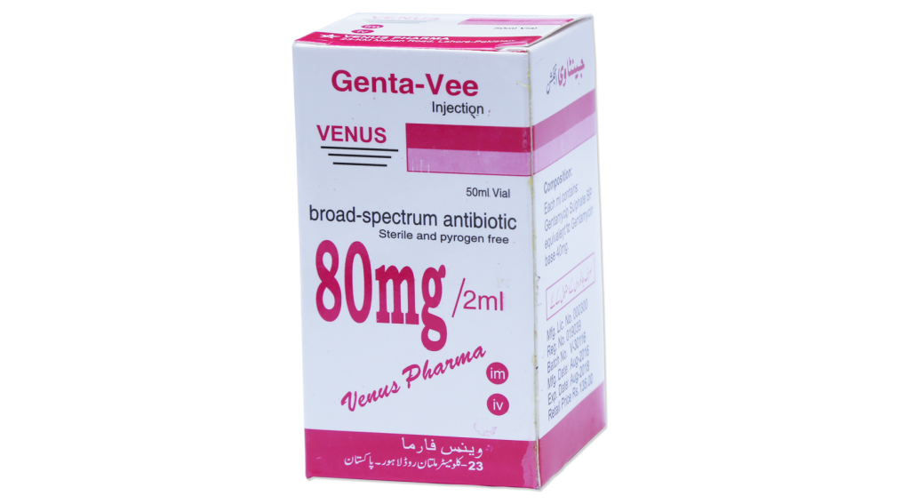 GENTA – VEE INJECTION (VET) - Venus Pharma