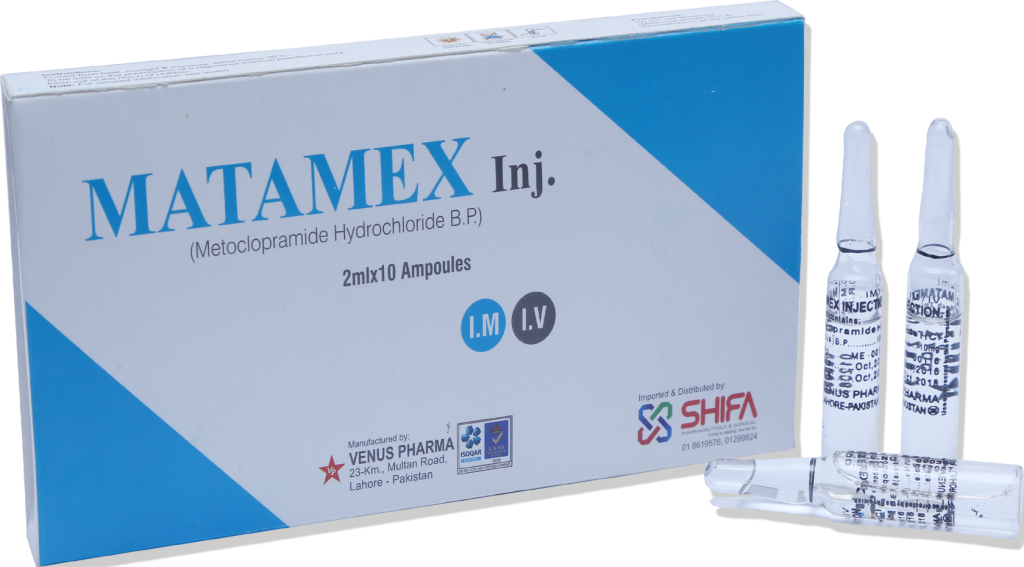 MATAMEX LIQUID INJECTION - Venus Pharma