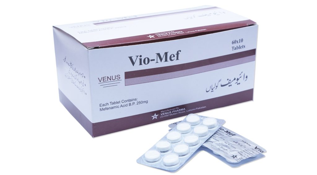VIO-MEF 250MG TABLETS - Venus Pharma